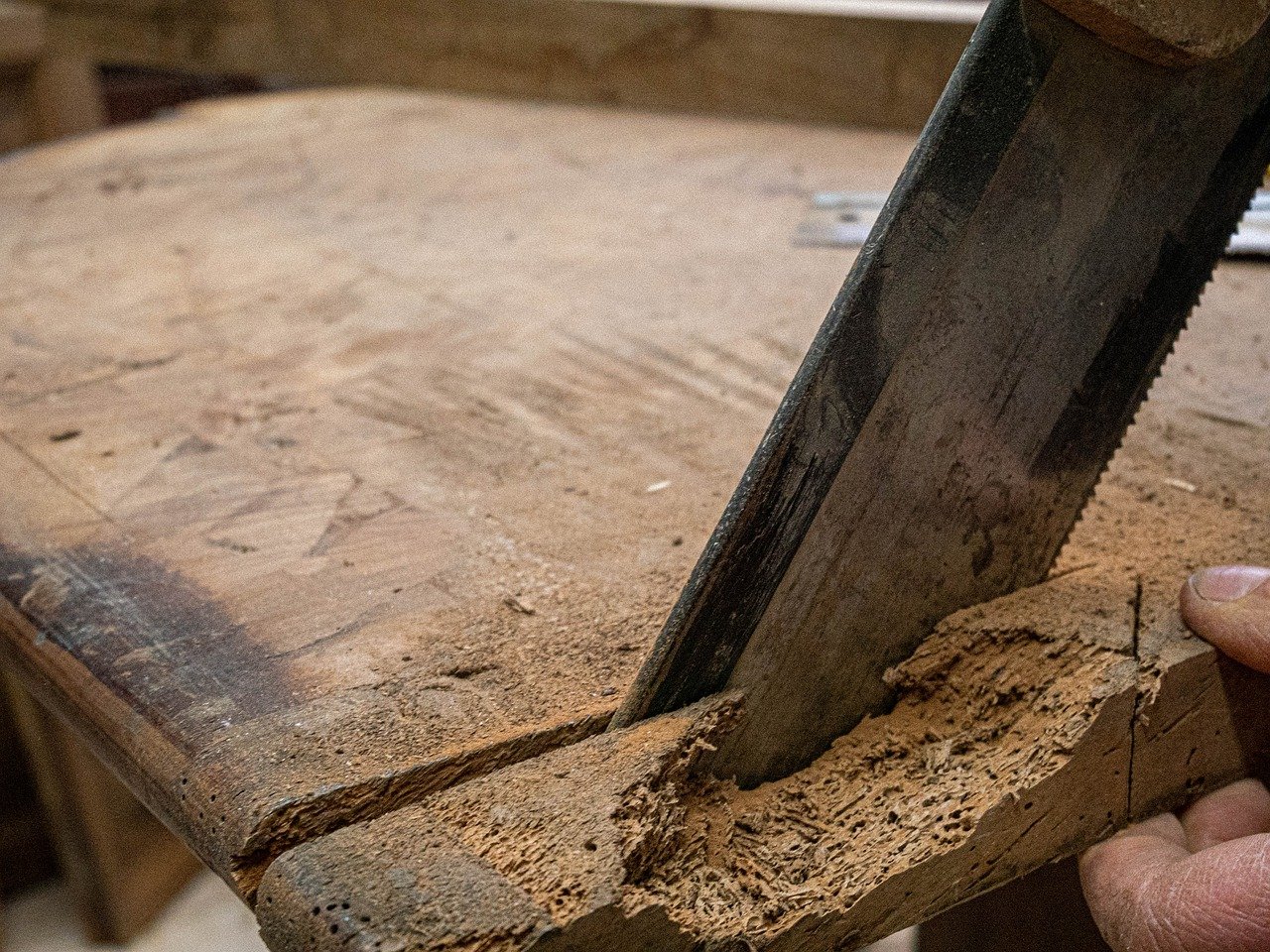 La carcoma, el peor enemigo de la madera: qué es, y cómo eliminarla